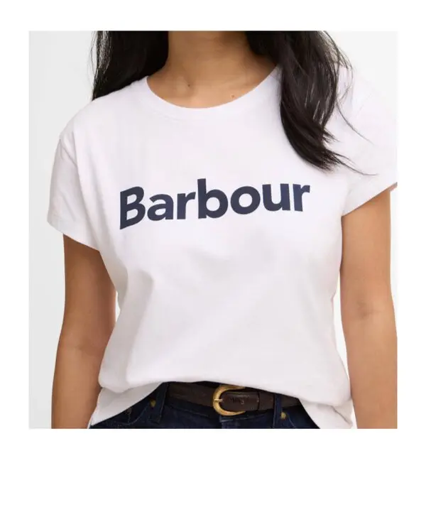 Barbour Hartland Short Sleeve T-shirt - White