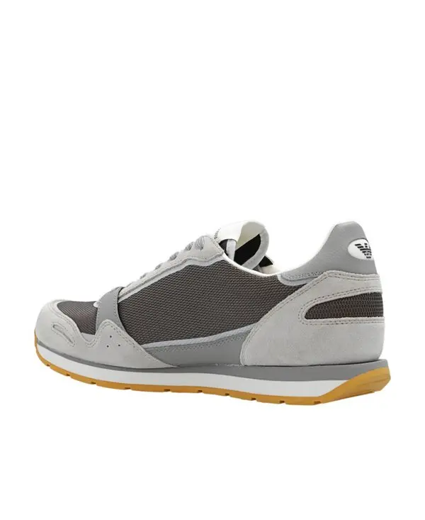 Emporio Armani Paneled Low-top Sneakers