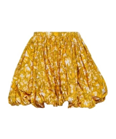 JIL SANDER Floral Miniskirt