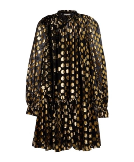 Ulla Johnson Embroidered Jacquard Mini Dress
