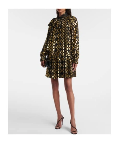Ulla Johnson Embroidered Jacquard Mini Dress