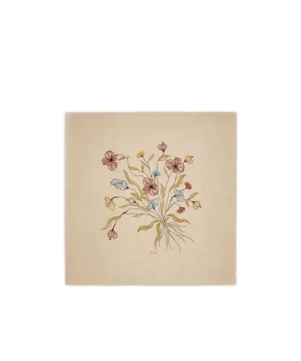 Loro Piana Il Bouquet Shawl - Nude
