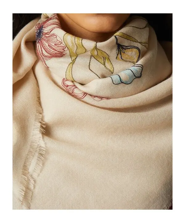 Loro Piana Il Bouquet Shawl