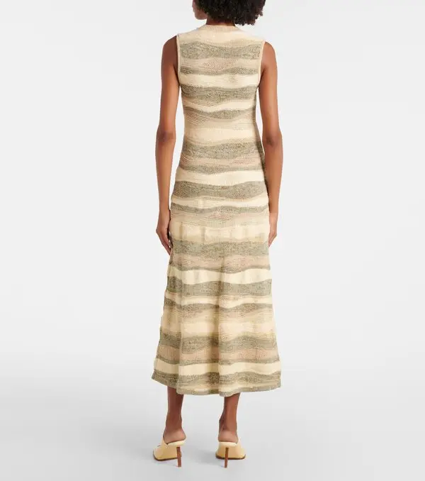 Ulla Johnson Striped Mid-length Dress