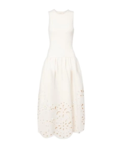Ulla Johnson Embroidered Long Dress