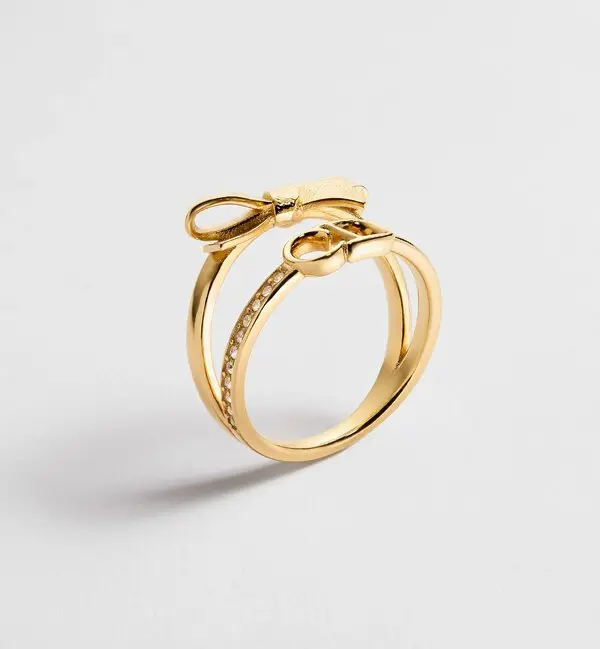 Dior Cd Bow Ring