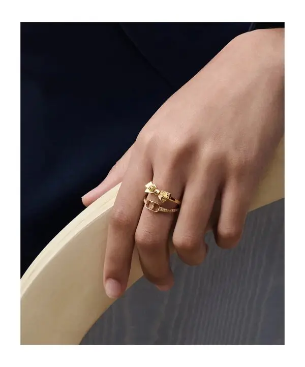 Dior Cd Bow Ring