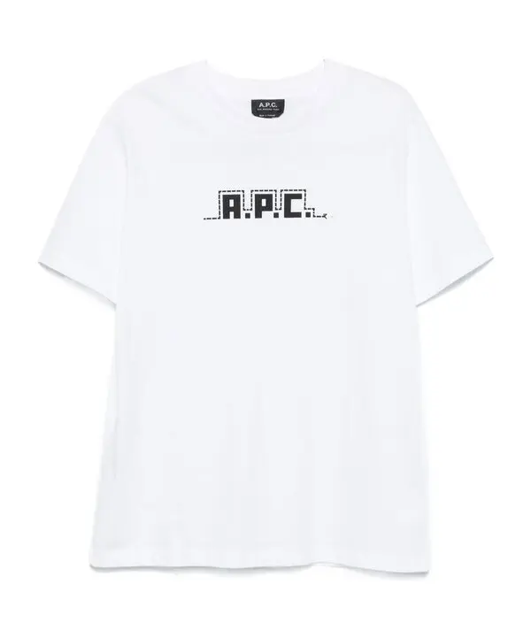 A.p.c. Logo Printed Crewneck T-shirt
