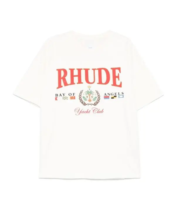 Rhude Yacht Club Graphic T-shirt - White