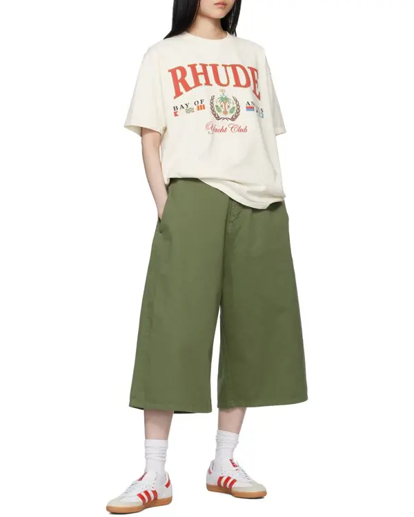 Rhude Yacht Club Graphic T-shirt - White