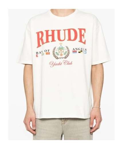Rhude Yacht Club Graphic T-shirt - White