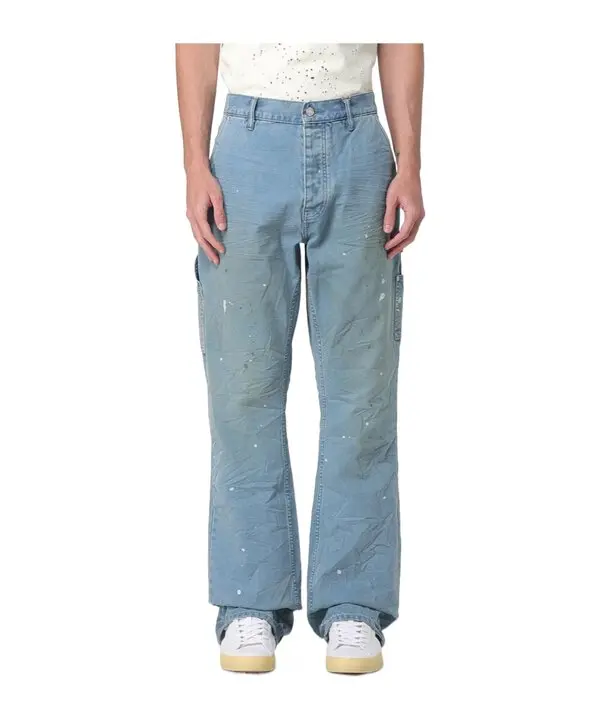 PURPLE BRAND Copper Plate Workwear Pants - Blue