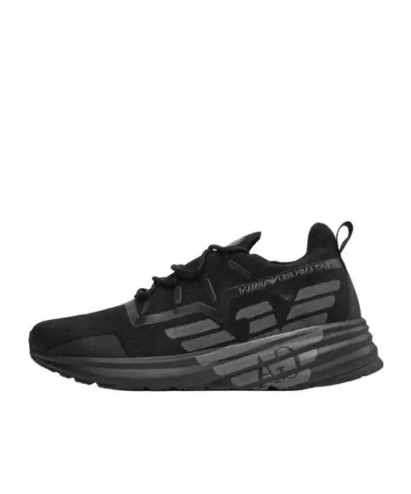 EA7 Eagle Logo Low-top Lace-up Sneakers