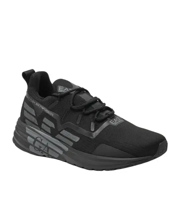 EA7 Eagle Logo Low-top Lace-up Sneakers