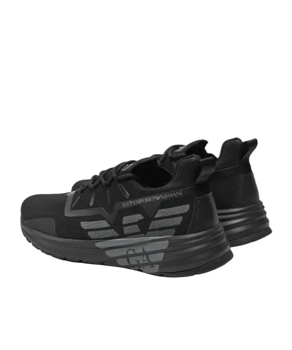 EA7 Eagle Logo Low-top Lace-up Sneakers