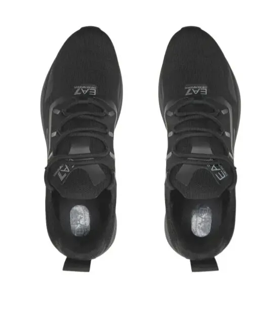 EA7 Eagle Logo Low-top Lace-up Sneakers