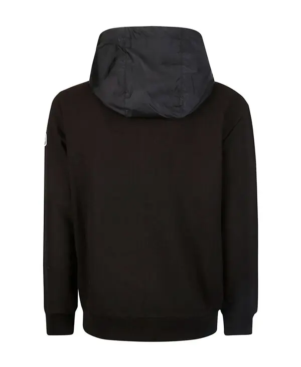 Moncler Zip Up Contrasted Hoodie