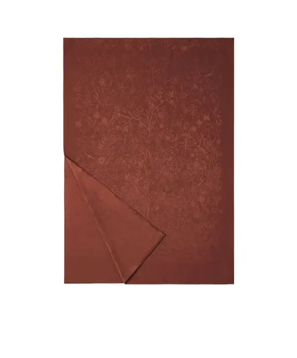Loro Piana Albero Della Vita Scarf - Brown