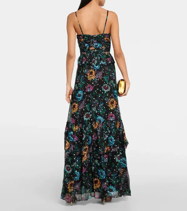 Ulla Johnson Ruffled-edge Ultra-long Dress