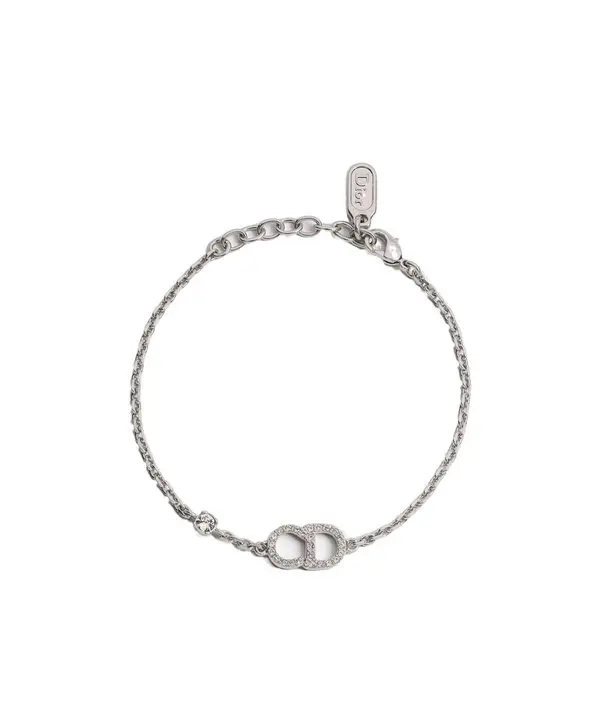 Dior Cd Signature Bracelet - Silver