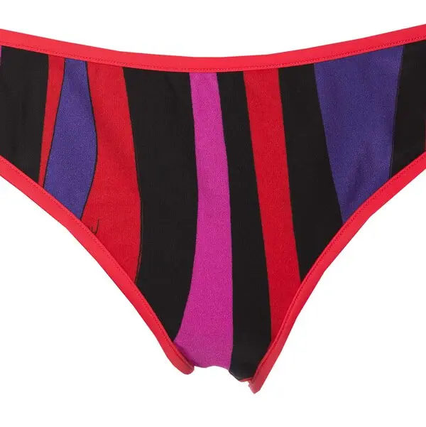 Emilio Pucci Marmo Print Bikini Bottom