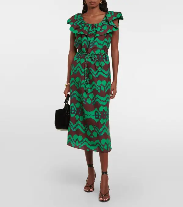 Ulla Johnson Printed Mid-length Dress