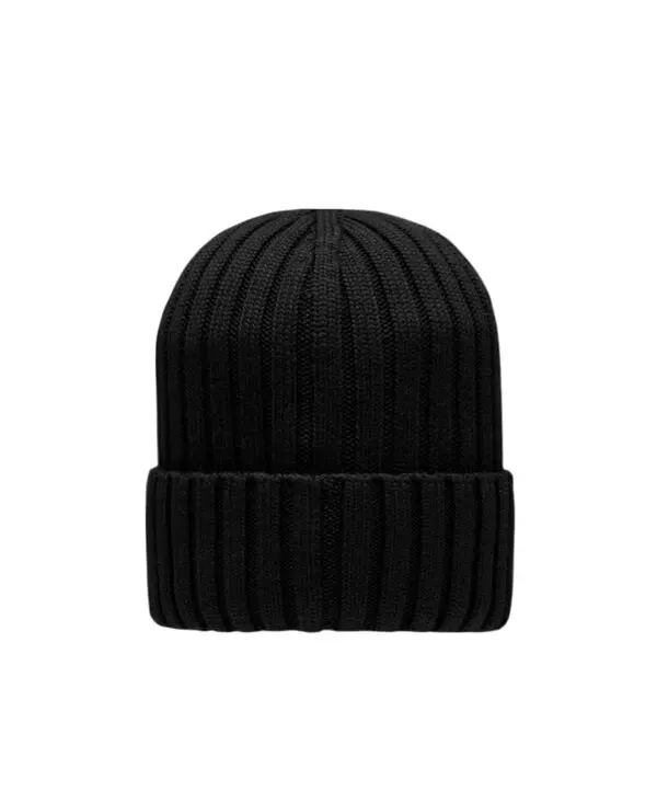 Moncler Logo Patch Knitted Beanie