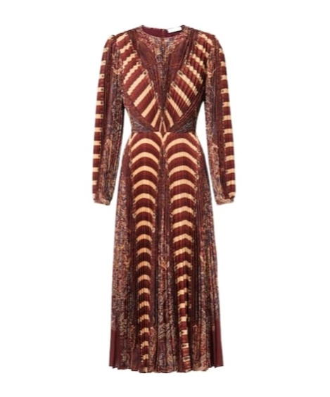 Ulla Johnson Pleated Mid-length Dress