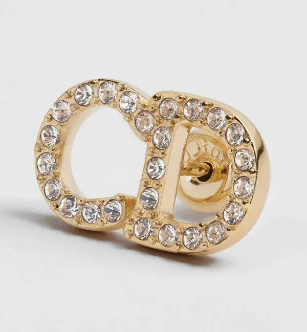 Dior Cd Signature Stud Earrings