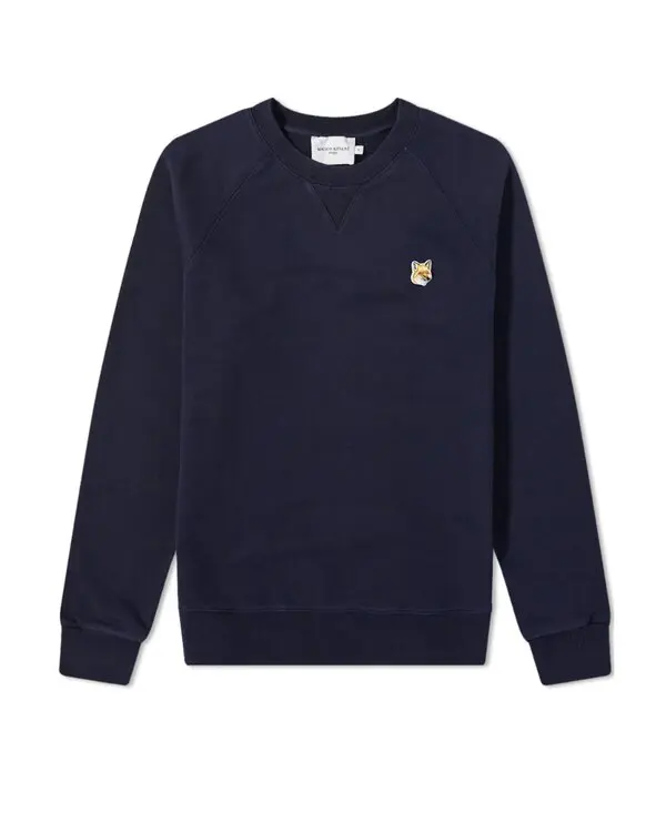 Maison Kitsuné Fox Head Patch Sweatshirt
