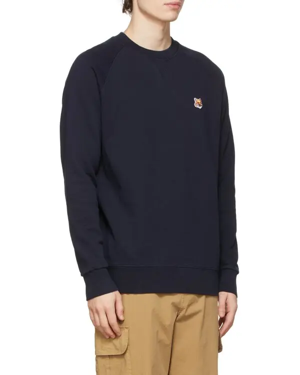 Maison Kitsuné Fox Head Patch Sweatshirt