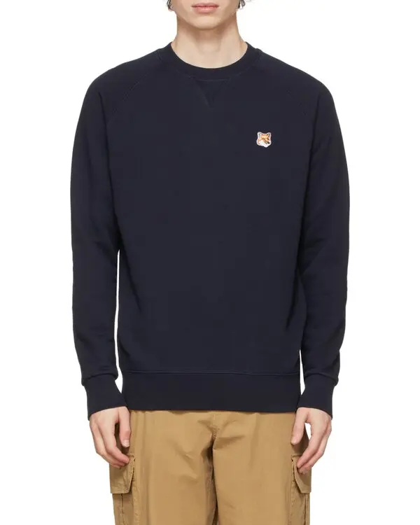 Maison Kitsuné Fox Head Patch Sweatshirt