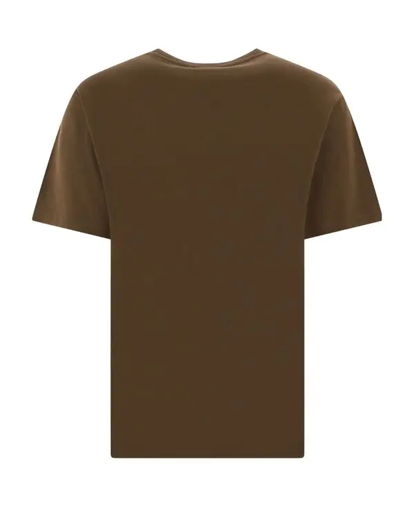 Maison Kitsuné Logo Printed Crewneck T-shirt
