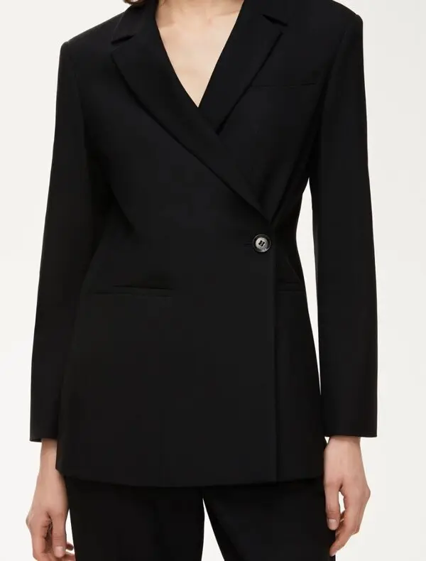 IBLUES Notched-lapel Double-breasted Blazer