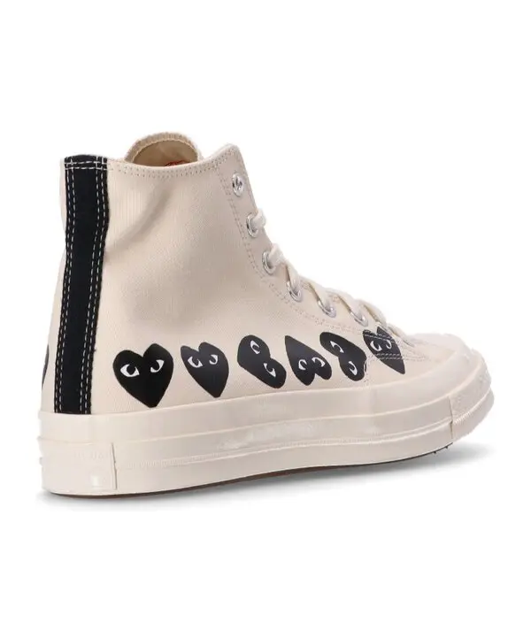 Play Comme Des Garcon Comme Des Garçons Play X Converse Chuck Taylor All Star High Top Sneakers