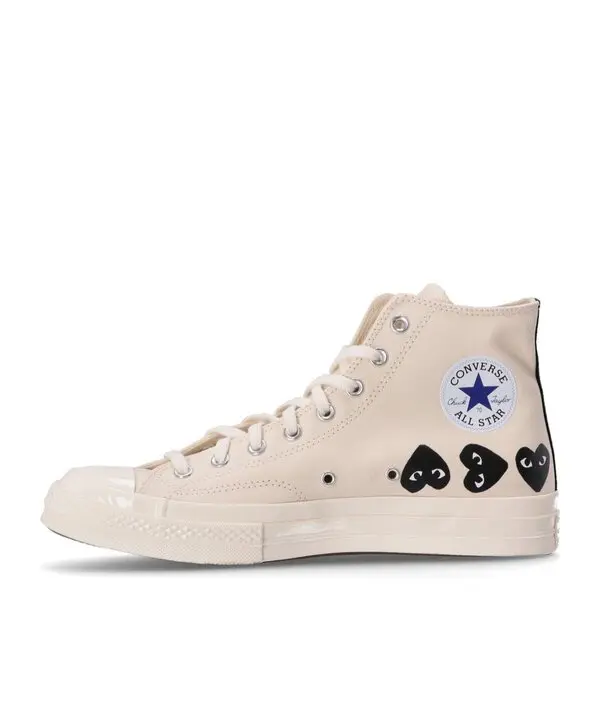 Play Comme Des Garcon Comme Des Garçons Play X Converse Chuck Taylor All Star High Top Sneakers