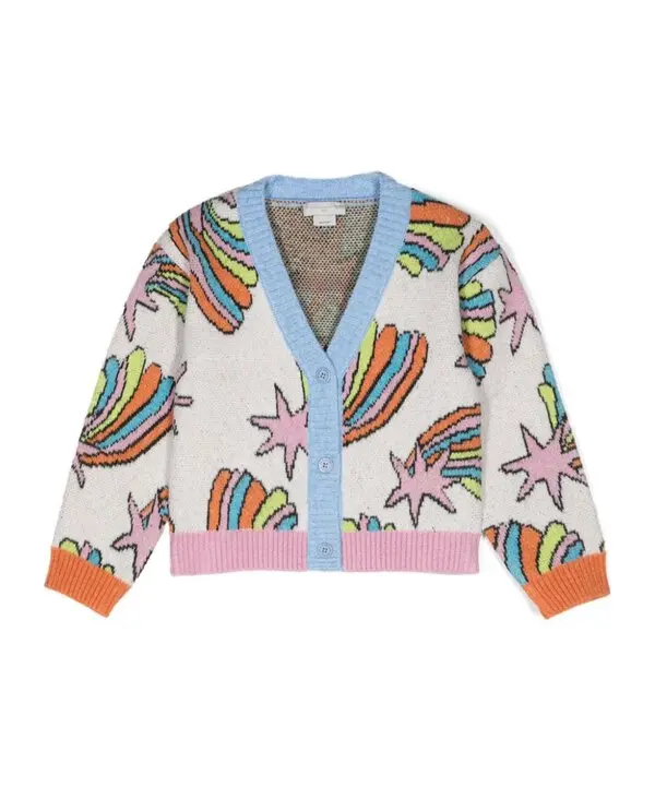 Stella McCartney Long-sleeved Button-down Knitted Cardigan