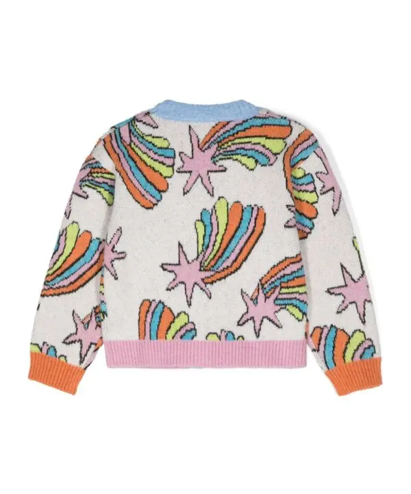 Stella McCartney Long-sleeved Button-down Knitted Cardigan