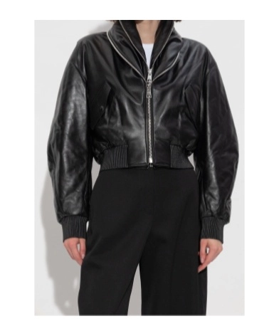 Givenchy Shawl Collar Zip-up Bomber Jacket