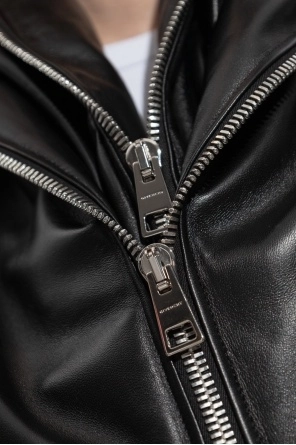 Givenchy Shawl Collar Zip-up Bomber Jacket