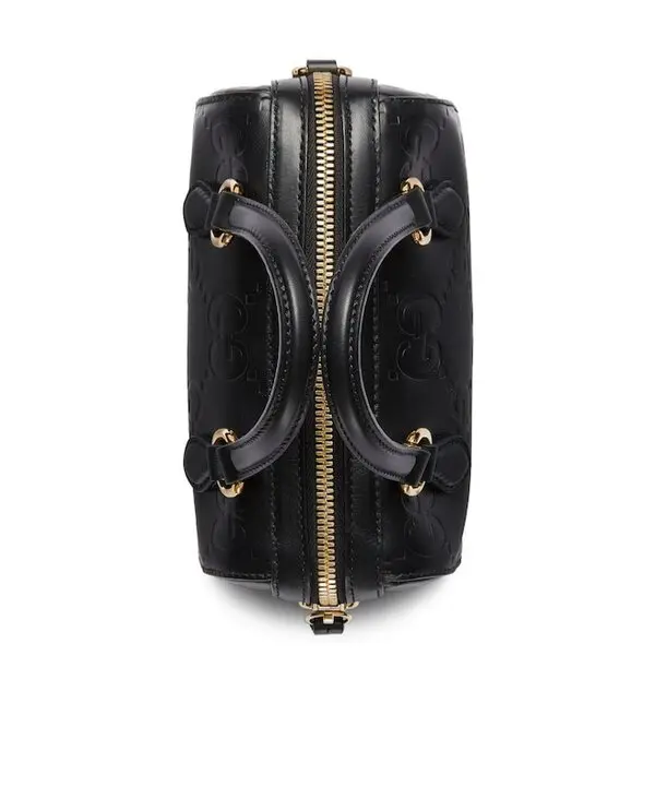 Gucci Gg Embossed Leather Mini Bag