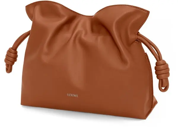Loewe Medium Flamenco Clutch In Nappa Calfskin