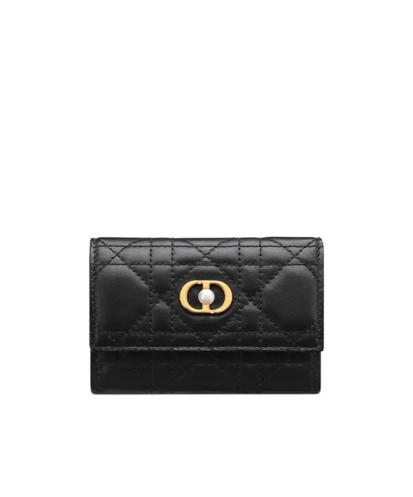 Dior Jolie Glycine Wallet - Black