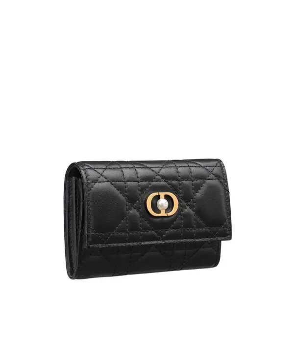 Dior Jolie Glycine Wallet - Black