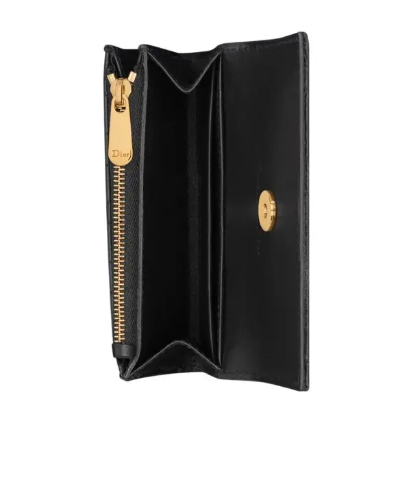 Dior Jolie Glycine Wallet - Black