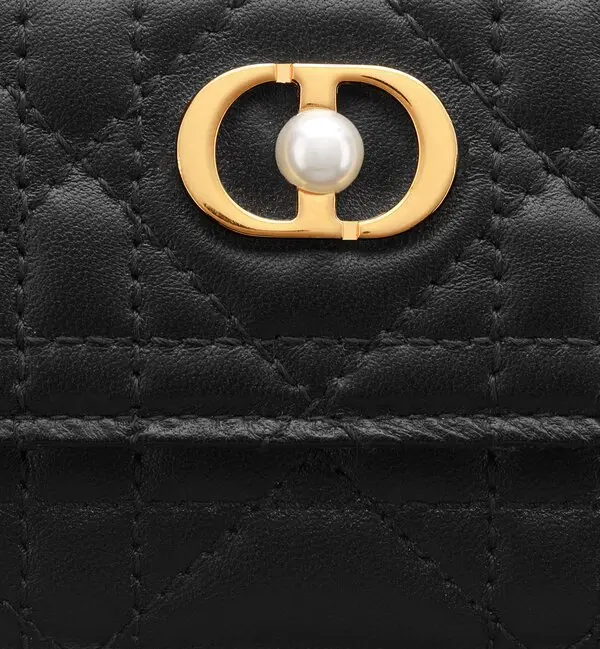 Dior Jolie Glycine Wallet - Black