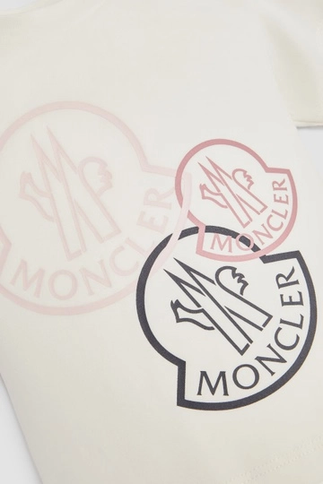 Moncler Crewneck T-shirt With Logo Print
