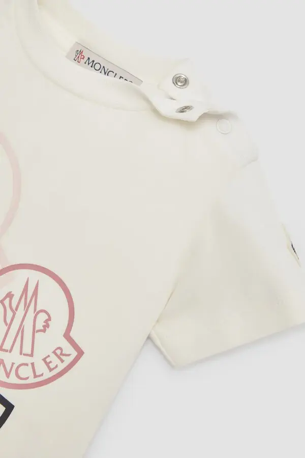 Moncler Crewneck T-shirt With Logo Print
