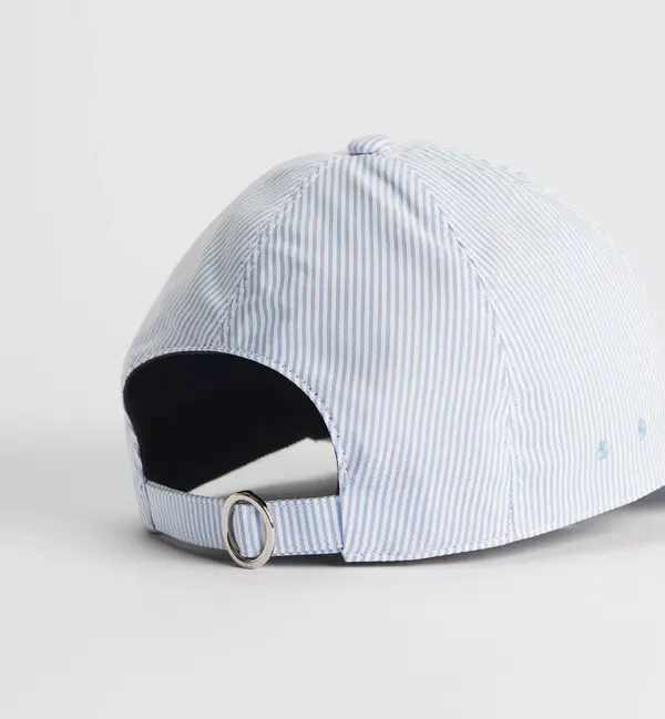 Dior Striped Baseball Cap