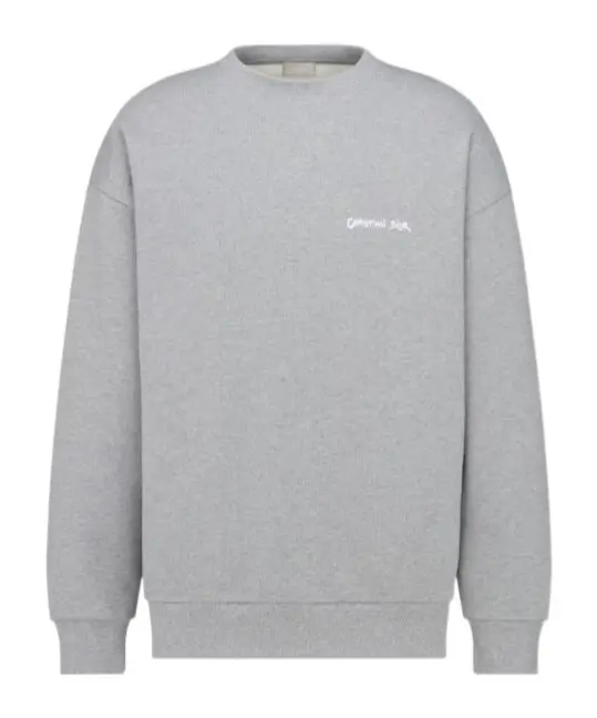 Dior Tag Sweatshirt, Oversized-fit